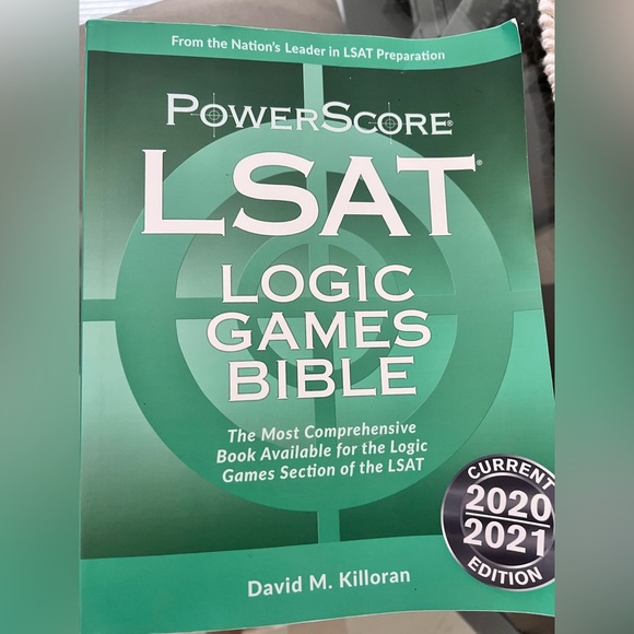 Other | Powerscore Lsat Book 221 Logic Games Bible | Poshmark